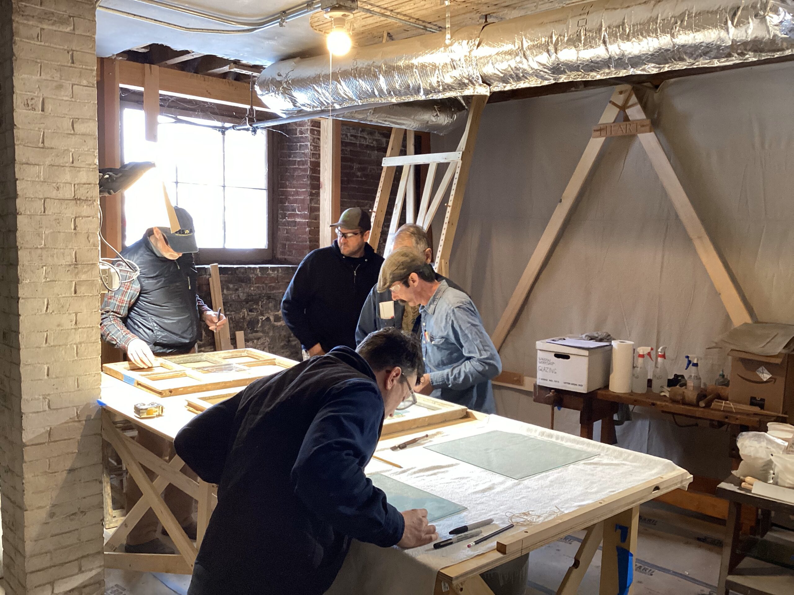 Victoria Mansion - Window Preservation Trades Training
